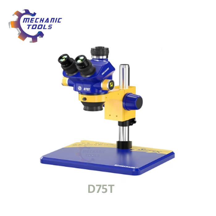 Mechanic D75T-B11Trinocular Stereo Microscope - Mechanic Tools
