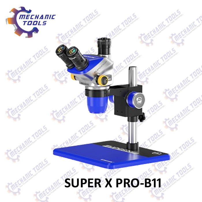 MECHANIC Trinocular Stereo SUPER X PRO-B11 Microscope – Mechanic Tools